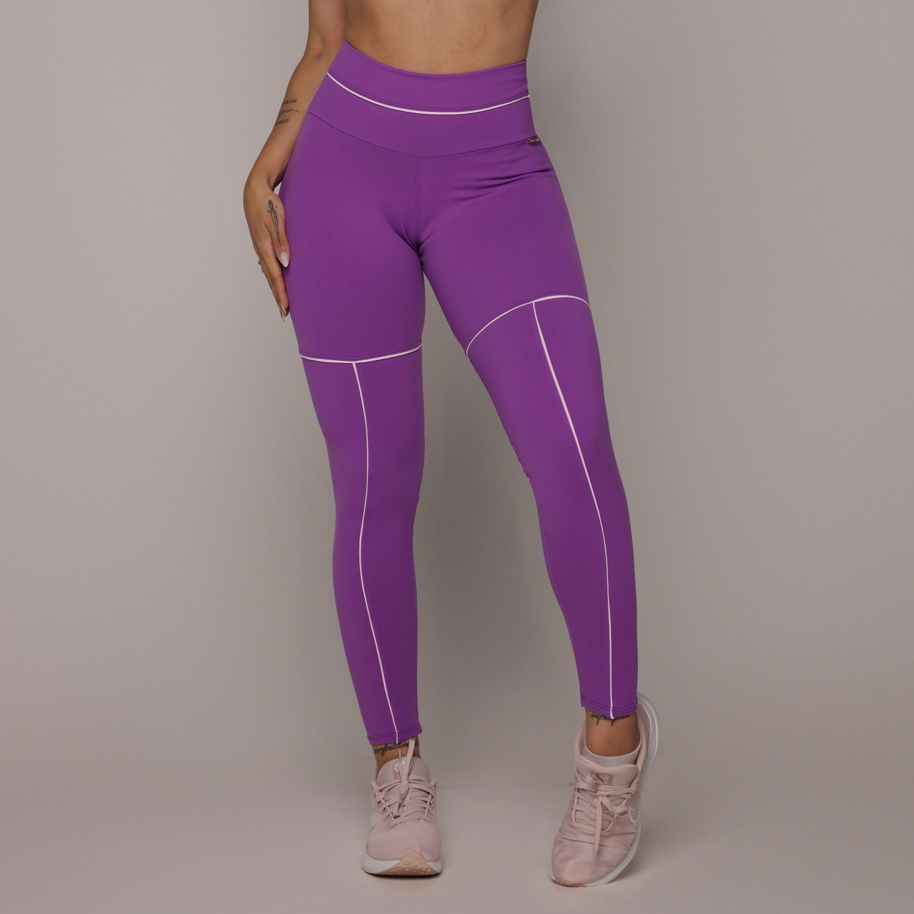 LEGGING VIBE GRAPE - Moving Fitness Wear